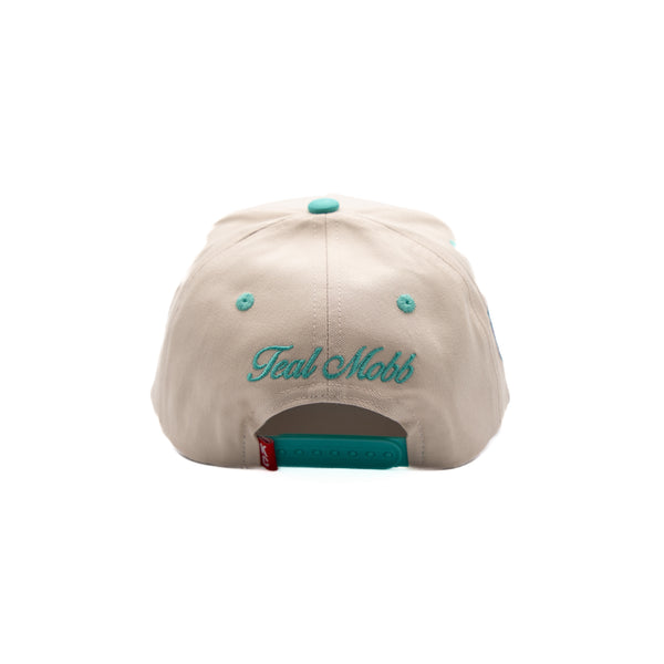 Current City Snapback - Teal/Cream - KC CURRENT X MADE MOBB