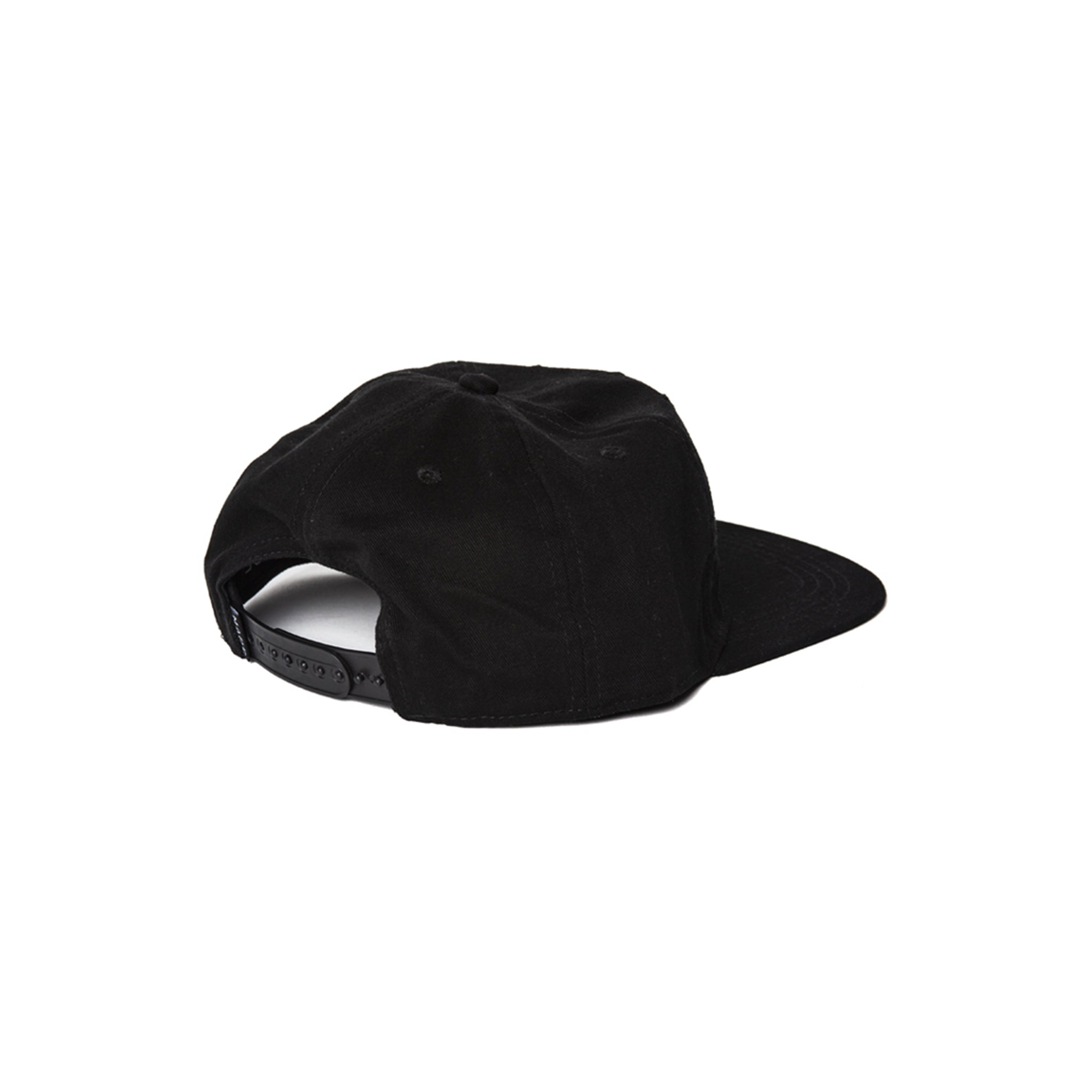 black baseball cap front